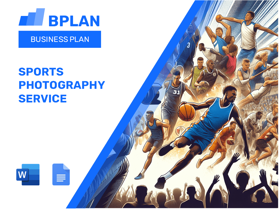 Sports Photography Business Plan Template