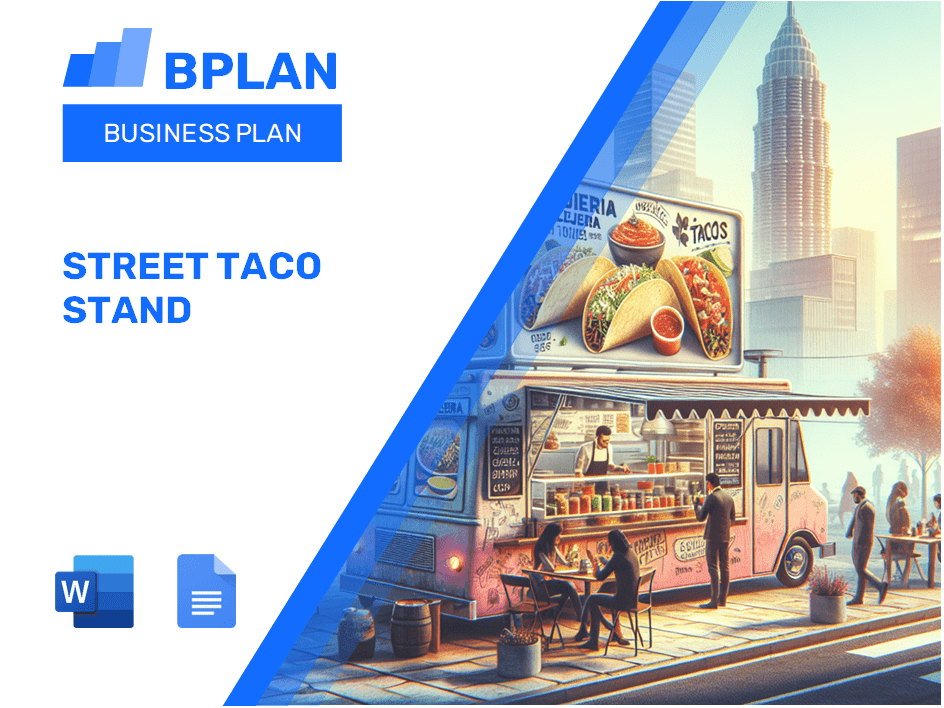 Street Taco Stand Business Plan Template