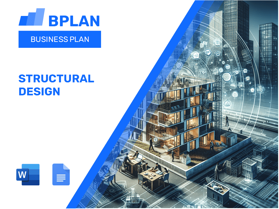 Structural Design Business Plan Template