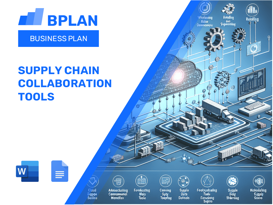 Supply Chain Collaboration Tools Business Plan Template - BPlan AI
