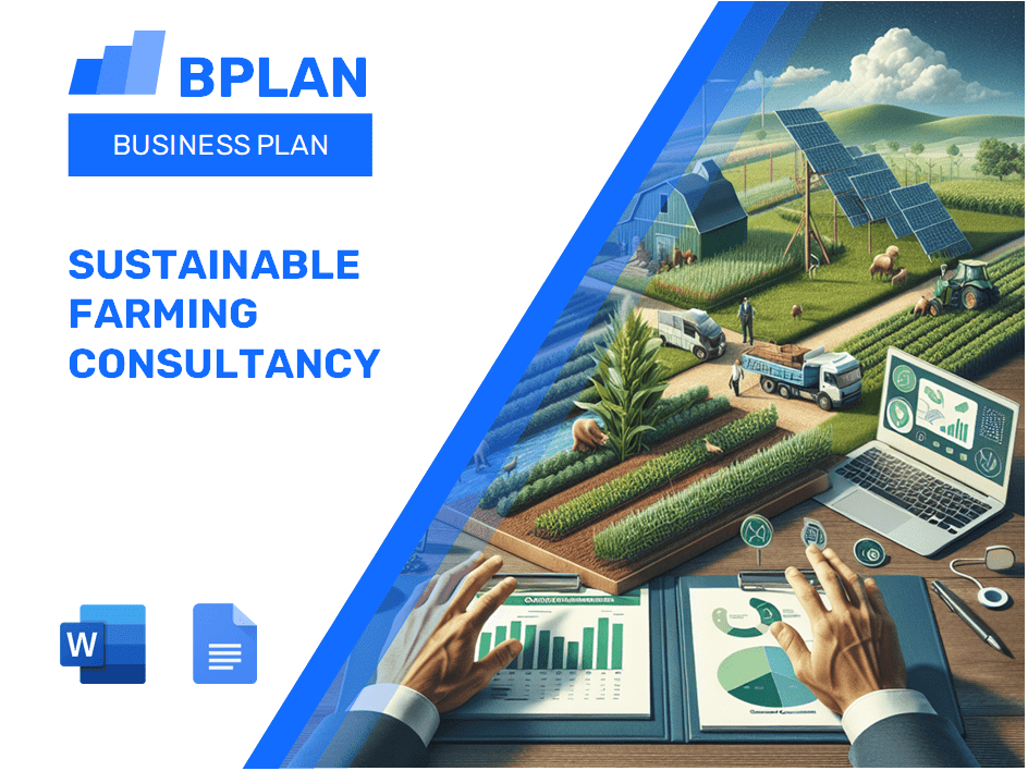 Sustainable Farming Consultancy Business Plan Template