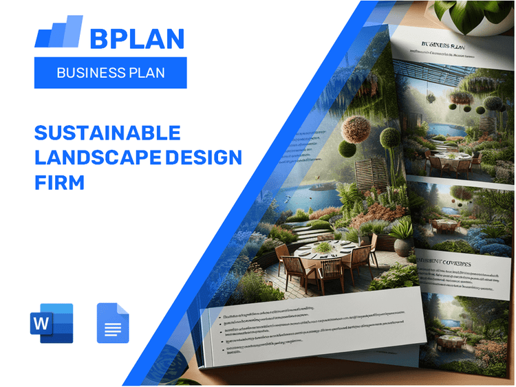 Landscape Design Business Plan Template - BPlan AI