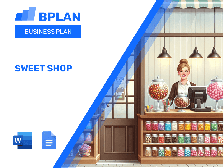 Sweet Shop Business Plan Template - BPlan AI