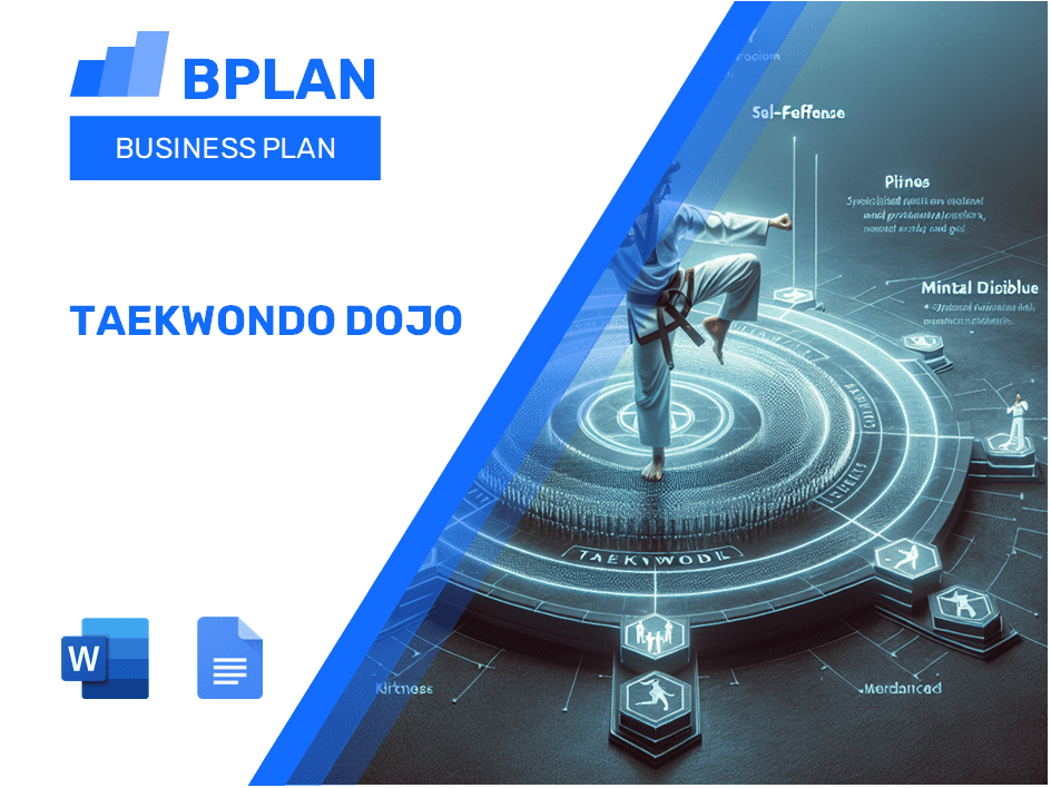 Taekwondo Dojo Business Plan Template - BPlan AI