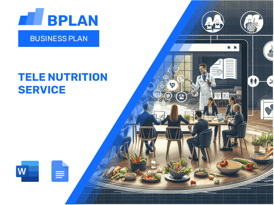 Tele Nutrition Business Plan Template