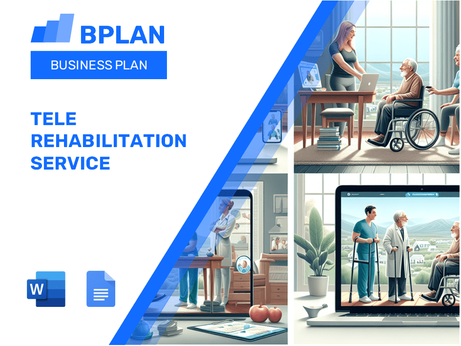 Telemedicine Rehabilitation Business Plan Template