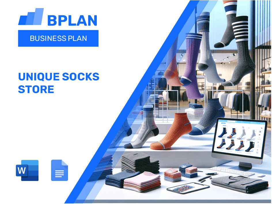 Unique Socks Store Business Plan - BPlan AI