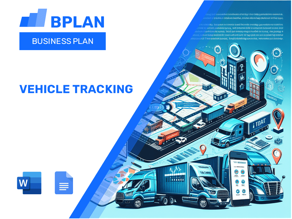 Vehicle Tracking Business Plan Template
