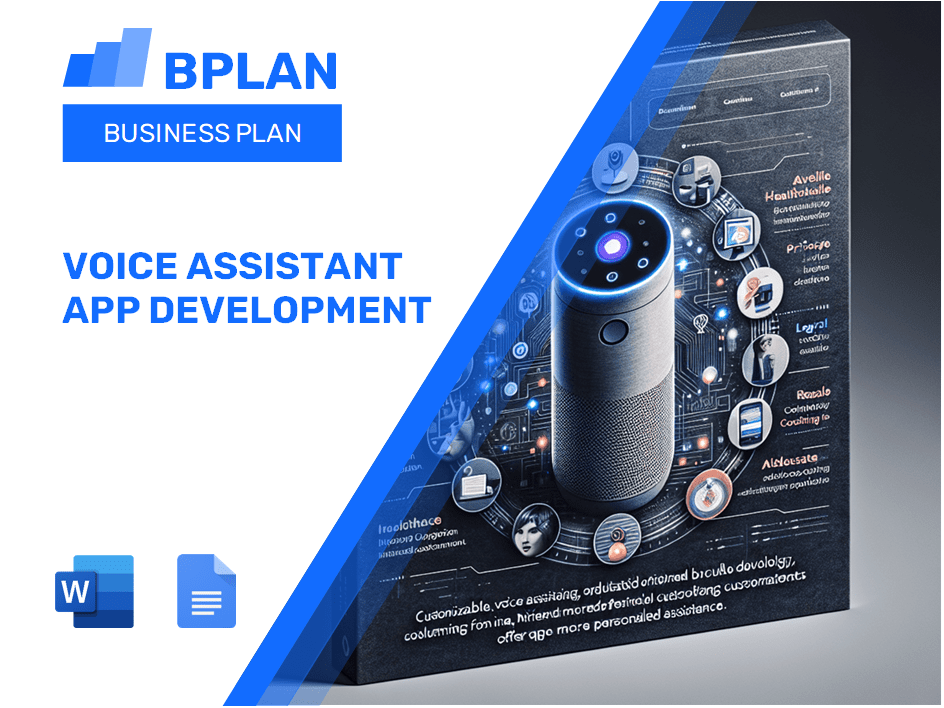 Voice Assistant App Development Business Plan Template