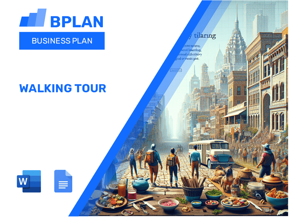 Walking Tour Business Plan Template - BPlan AI