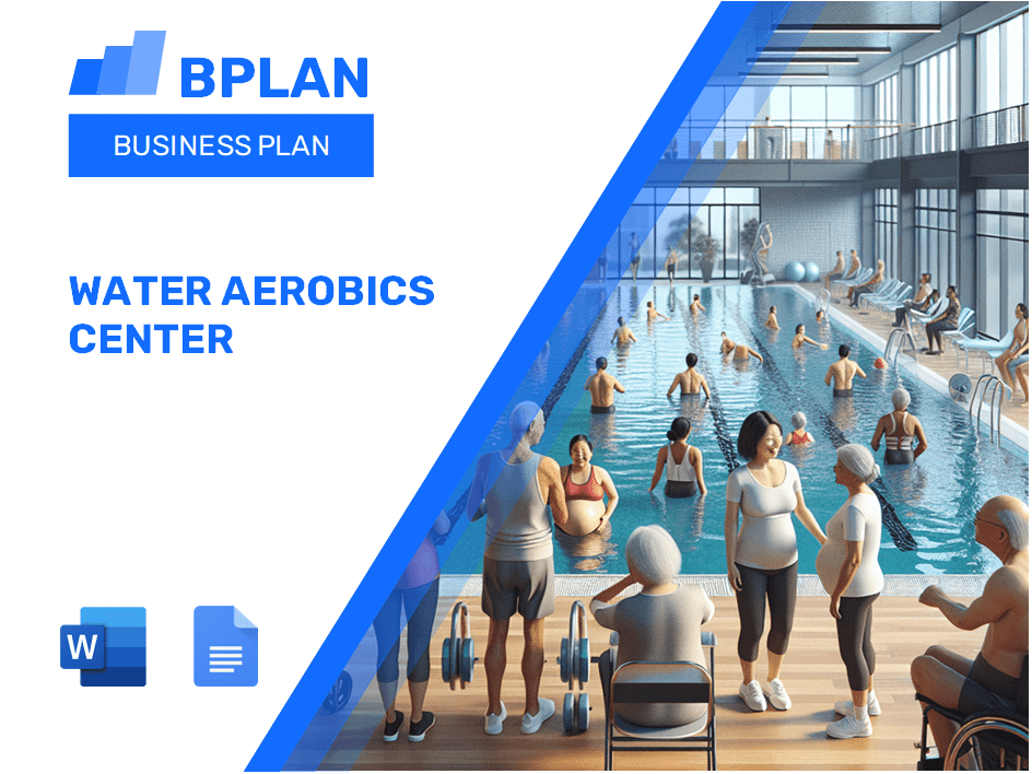 Water Aerobics Center Business Plan Template