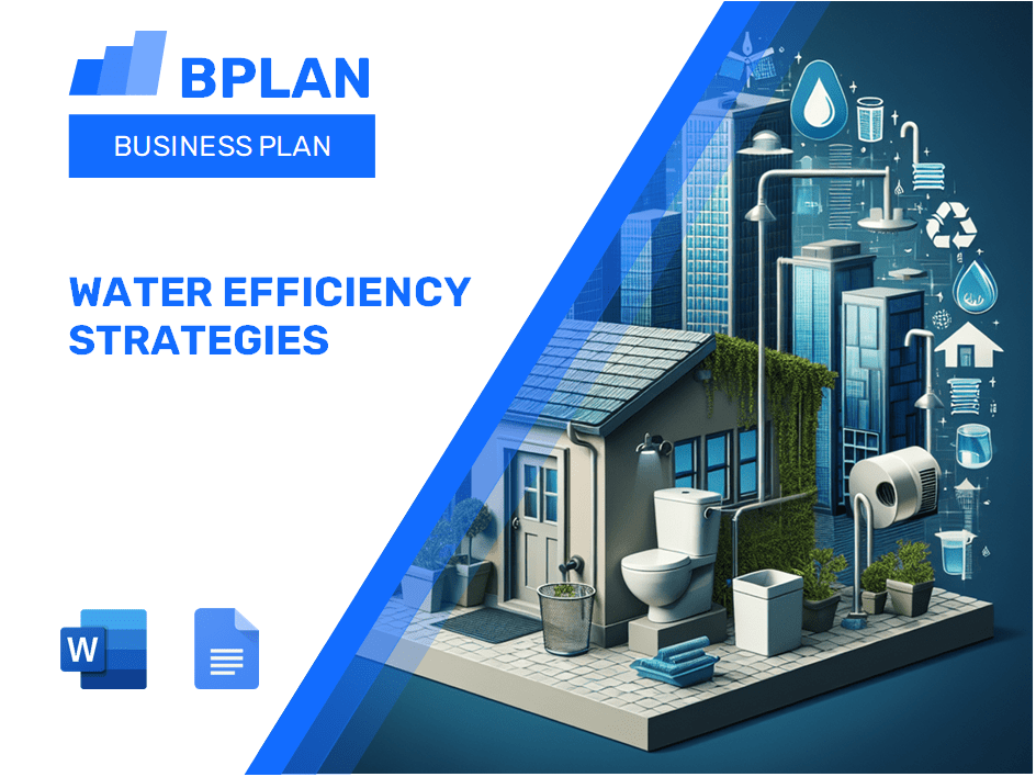 Water Efficiency Business Plan Template