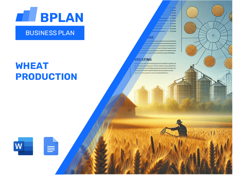 Wheat Farming Business Plan Template - BPlan AI