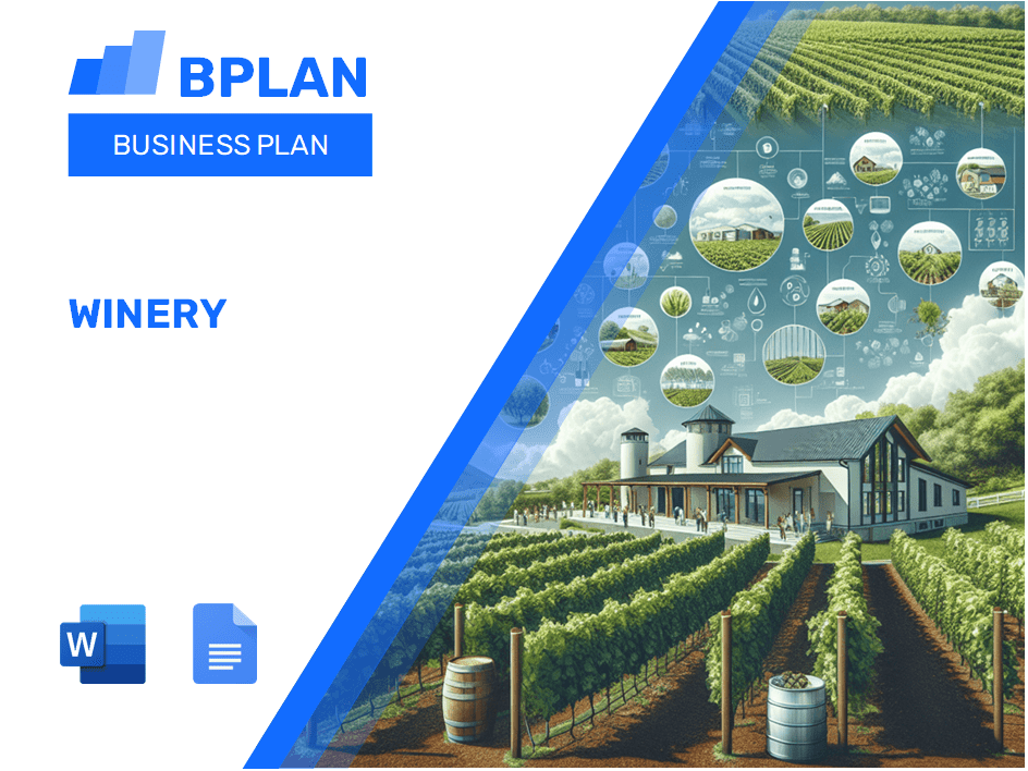 Winery Business Plan Template