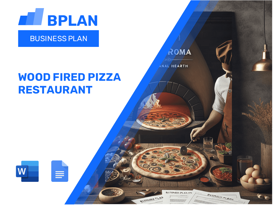 Wood Fired Pizza Restaurant Business Plan Template - BPlan AI