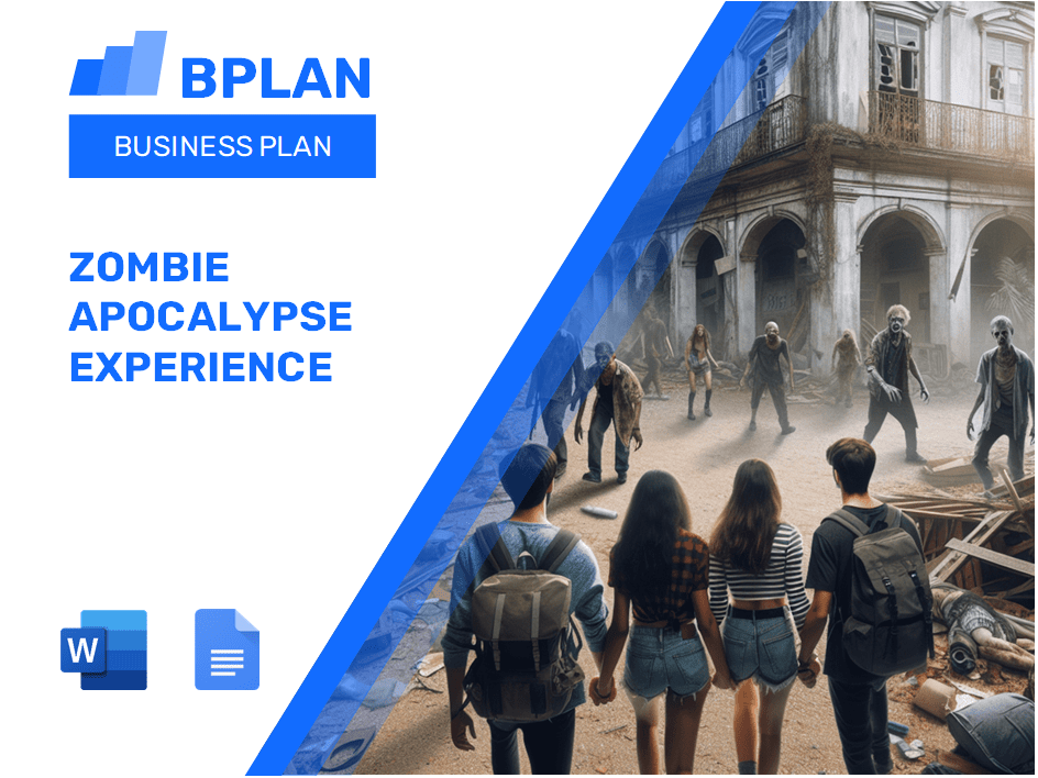 Zombie Apocalypse Experience Business Plan Template